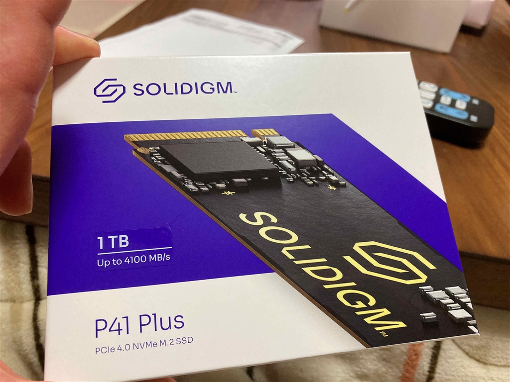 価格.com - Solidigm P41 Plus SSDPFKNU010TZX1 バターベーカーさんのレビュー・評価投稿画像・写真「期待を ...