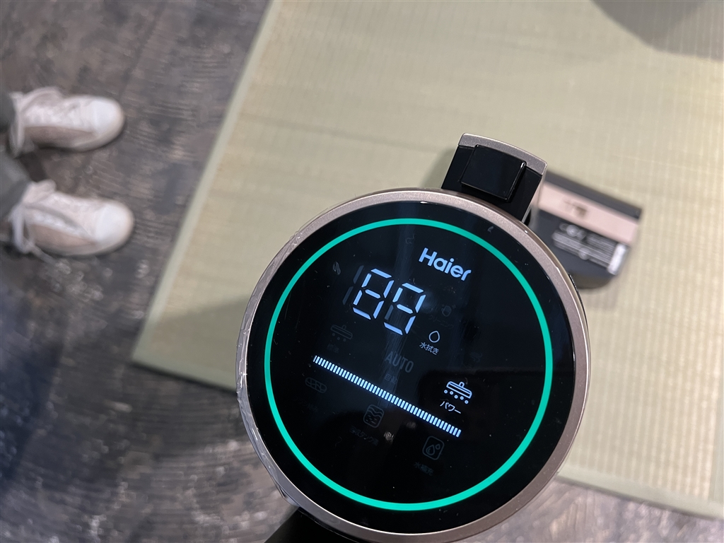 価格.com - 『大型ディスプレイに パワーモードバッテリーの状態などを表示』ハイアール MIZUKI JC-M1A-K [ブラック ...