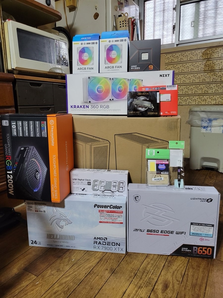 価格.com - AMD Ryzen 9 7900X BOX xfire1さんのレビュー・評価投稿画像・写真「かっけー」[697351]