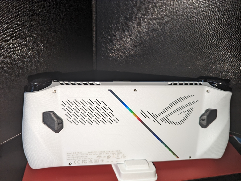 価格.com - 『裏面』ASUS ROG Ally RC71L-Z1E512 [ホワイト] すすむ2020さんのレビュー・評価投稿画像・写真 ...