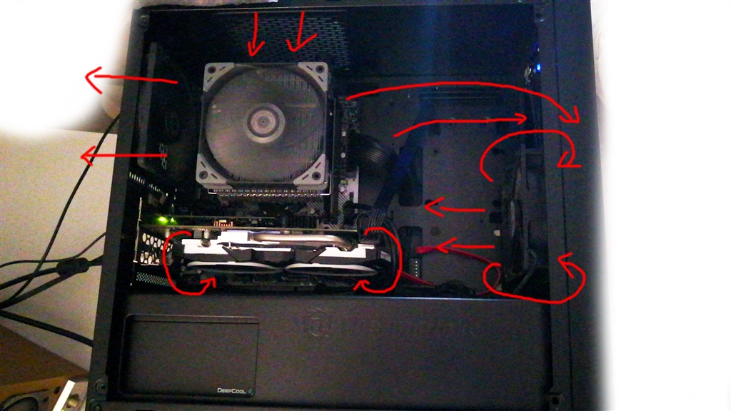 価格.com - 『廃熱の熱風が循環してしまうので、フロントファンを2～3個付けたほうが良いです』Thermaltake Versa H17 ...