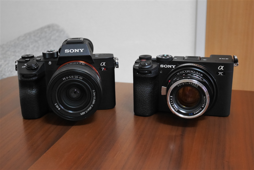 価格.com - SONY α7C II ILCE-7CM2 ボディ [ブラック] kengo926さんのレビュー・評価投稿画像・写真「α7RⅢとの比較」[716259]