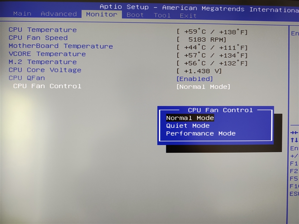 価格.com - 『UEFI画面 FAN制御の項』ASUS Mini PC PN51-S1 PN51-S1-B-B7186MD [ブラック ...