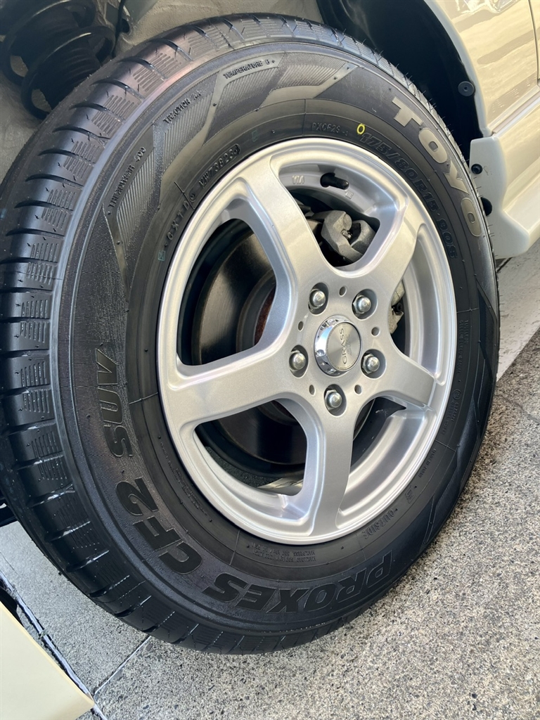価格.com - TOYO TIRE PROXES CF2 SUV 175/80R15 90S 白い星さんのレビュー・評価投稿画像・写真「コ ...