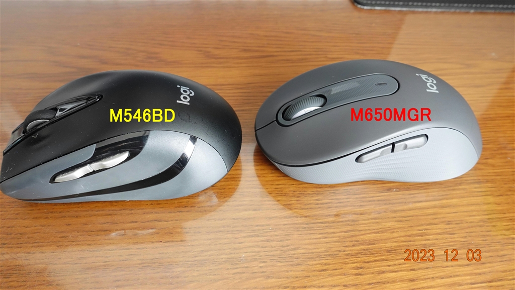 価格.com - 『M546BDと比較』ロジクール Signature M650 Wireless Mouse M650MGR [グラファイト] 夏のひかりさんのレビュー・評価投稿画像・写真 ...