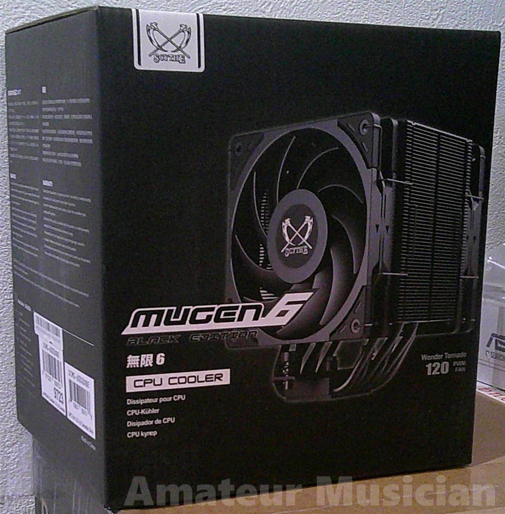 価格.com - 『MUGEN6 BLACK EDITION SCMG-6000DBEパッケージ』サイズ MUGEN6 BLACK ...