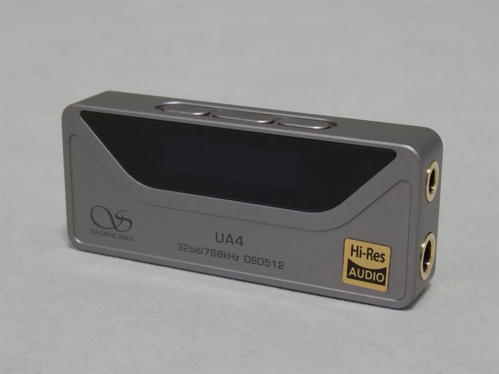 価格.com - 『デザインと質感のご参考に。』Shanling UA4 TI [チタニウム] 鴻池賢三さんのレビュー・評価投稿画像・写真 ...