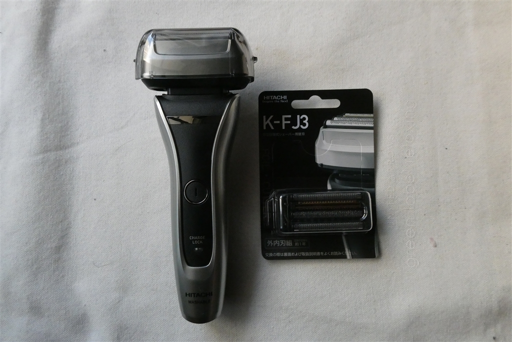 価格.com - 日立 S-BLADE RM-FJ22(S) [シルバー] 0221TTIさんのレビュー・評価投稿画像・写真「替刃が付いて1万円なら大満足です。」[746353]