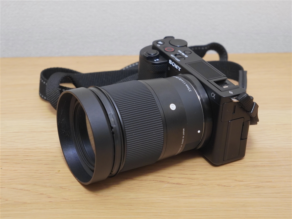 価格.com - 『メタルフードに交換。これでもちと長い。』シグマ 23mm F1.4 DC DN [ソニーE用] KM-Photoさんの ...