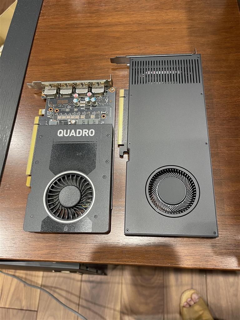 価格.com - 『P2000と並べてみました。』NVIDIA RTX A4000 NVRTXA4000 [PCIExp 16GB] 仮面アメ ...