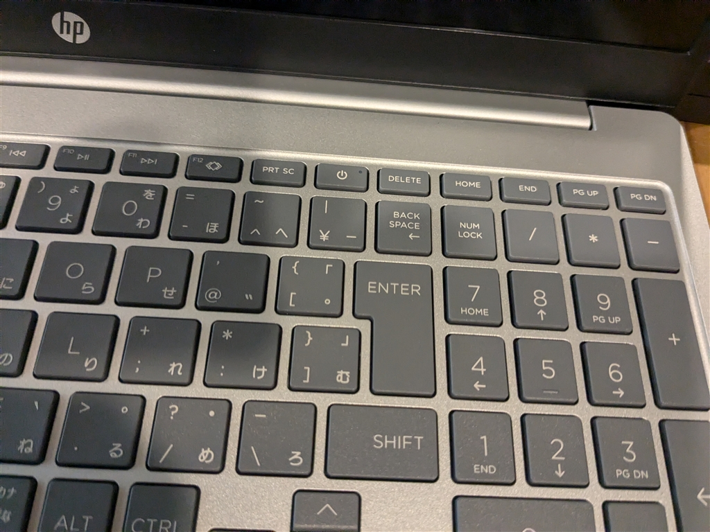 価格.com - 『電源ボタンの位置が微妙な感じ。』HP 15 Ryzen 5 7530U・16GBメモリ・512GB SSD・フルHD ...