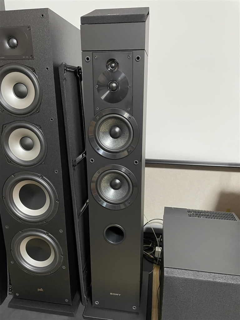 価格.com - 『右がSS-CS3、左はPOLK』SONY SS-CS3 [単品] ぱんぱこりんさんのレビュー・評価投稿画像・写真「迷うなら ...