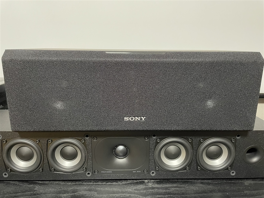 価格.com - 『上がSONYのSS-CS8、下はPOLKのセンターSP』SONY SS-CS8 [単品] ぱんぱこりんさんのレビュー・評価 ...