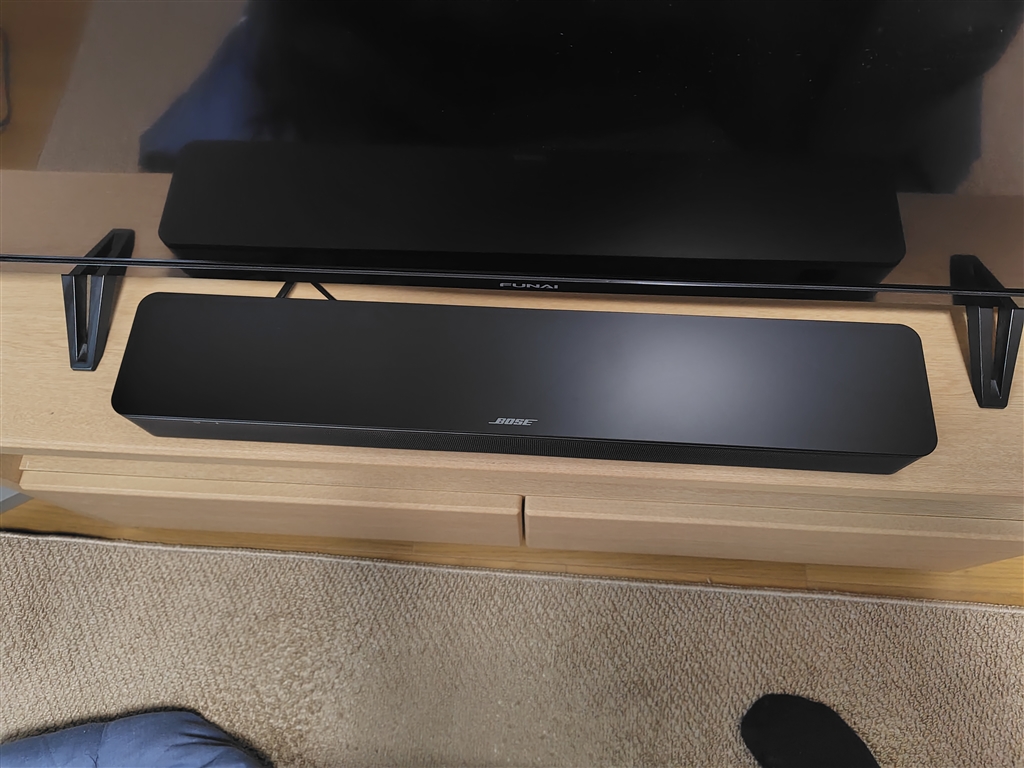 価格.com - 『コンパクトなので50インチのテレビの橋脚より狭い。』Bose TV Speaker mitsuo6666さんのレビュー ...