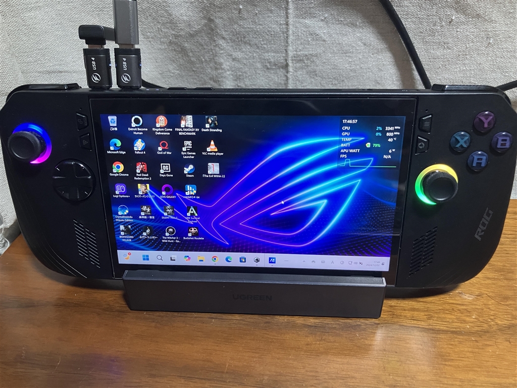 価格.com - ASUS ROG Ally X RC72LA-Z1E24G1T [ブラック] さくさく君さんのレビュー・評価投稿画像・写真 ...