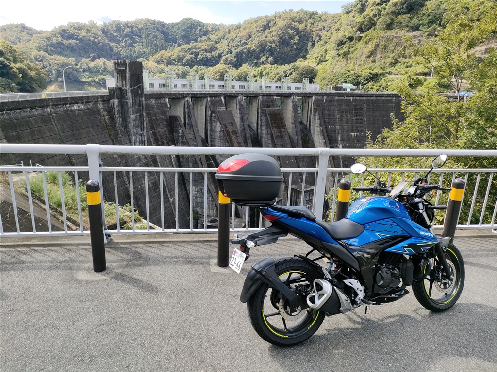 価格.com - 『京都・高山ダムにて（S750のレビューに同じ場所の写真があります）』スズキ ジクサー150 EVE_MAWさんのレビュー ...