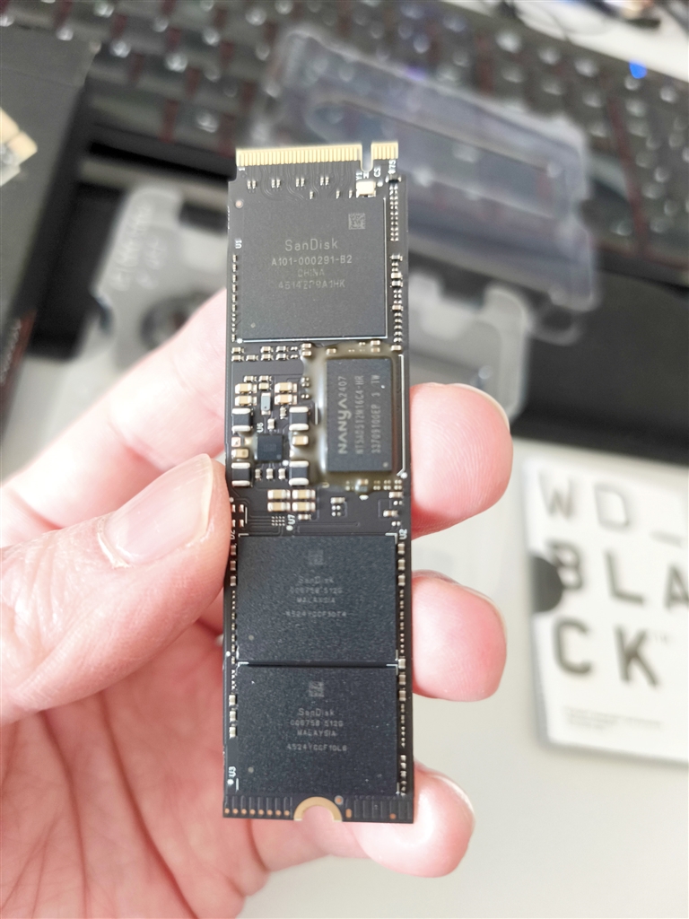 価格.com - 『コントローラーとNANDチップはSanDisk製、DRAMキャッシュはNanya製でした。』Sandisk WD ...
