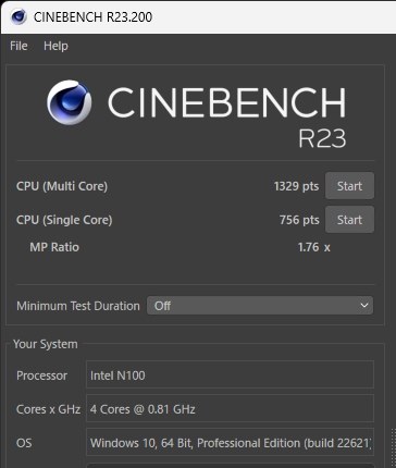 大手メーカー製N100PCだがファンレスで性能が出ない 大手メーカー製N100PCだがファンレスで性能が出ない