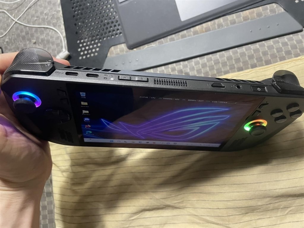 ゲームプレイが一段と楽しくなりました』 ASUS ROG Ally X ゲームプレイが一段と楽しくなりました』 ASUS ROG Ally X